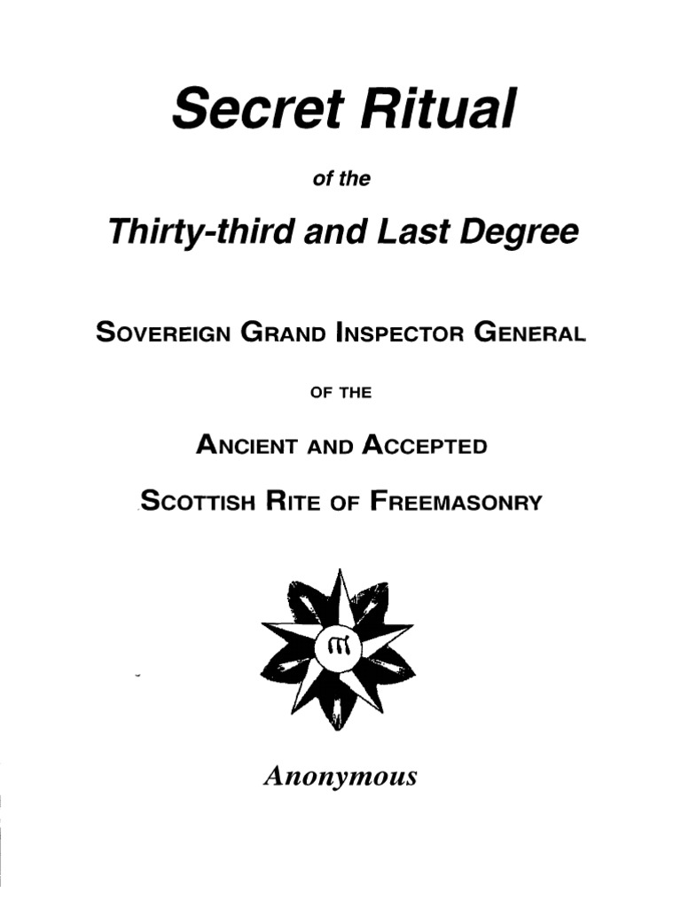 Secret Ritual of the 33 Degree Mason - DocShare.tips