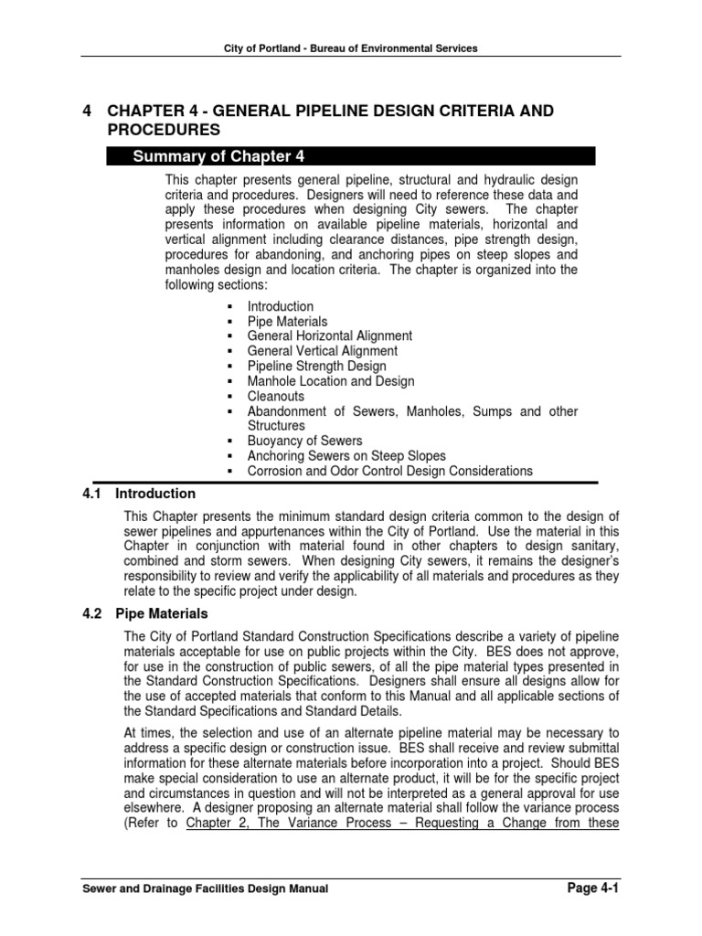 Pipeline Design Criteria - DocShare.tips