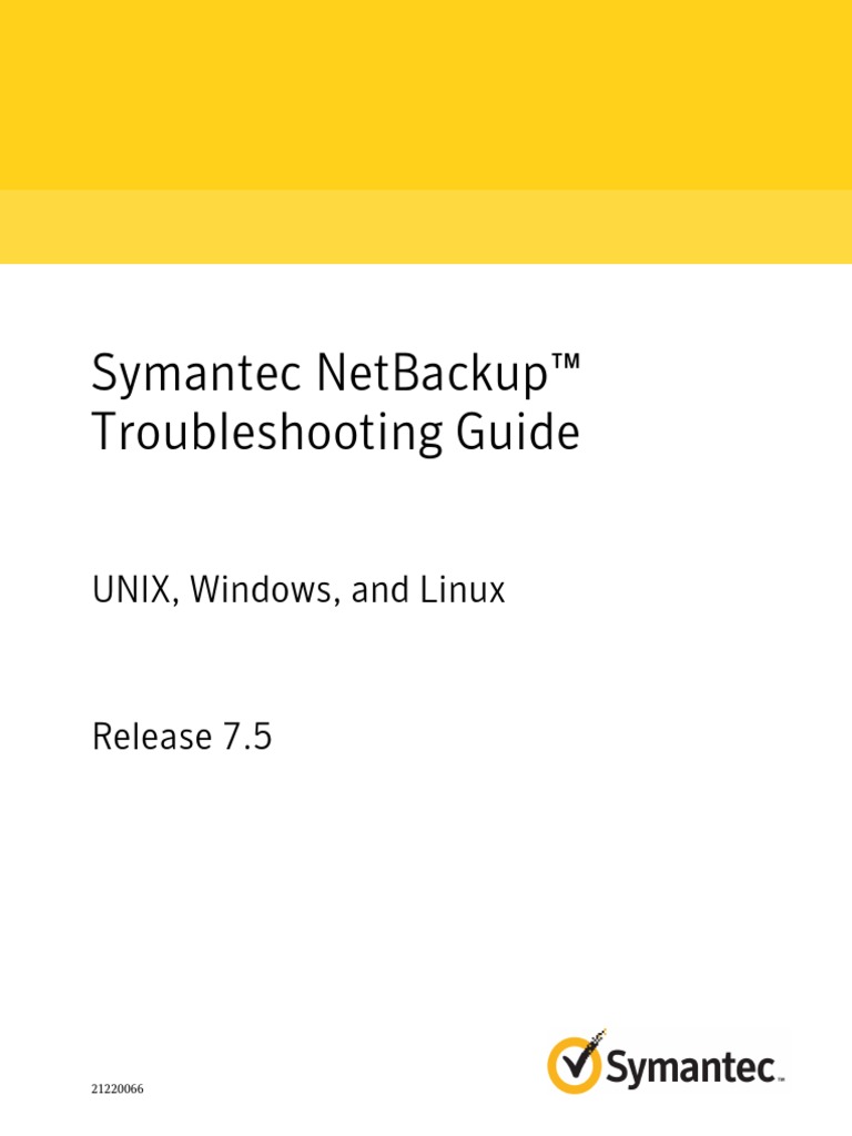 Download NetBackup Troubleshooting Guide - DocShare.tips