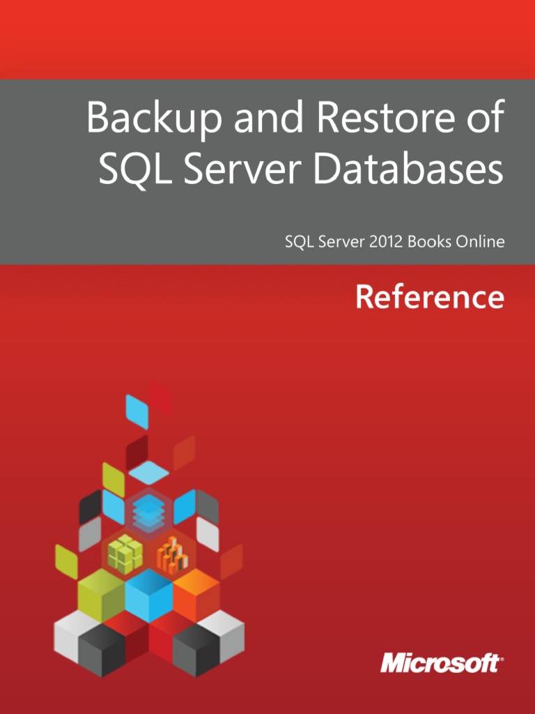 Backup and Restore of SQL Server Databases - DocShare.tips
