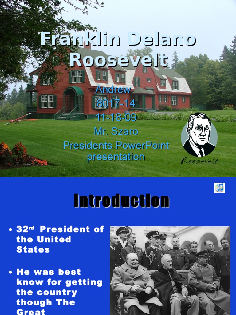 FDR Power Point Project Andrew Rys8017-14 - DocShare.tips