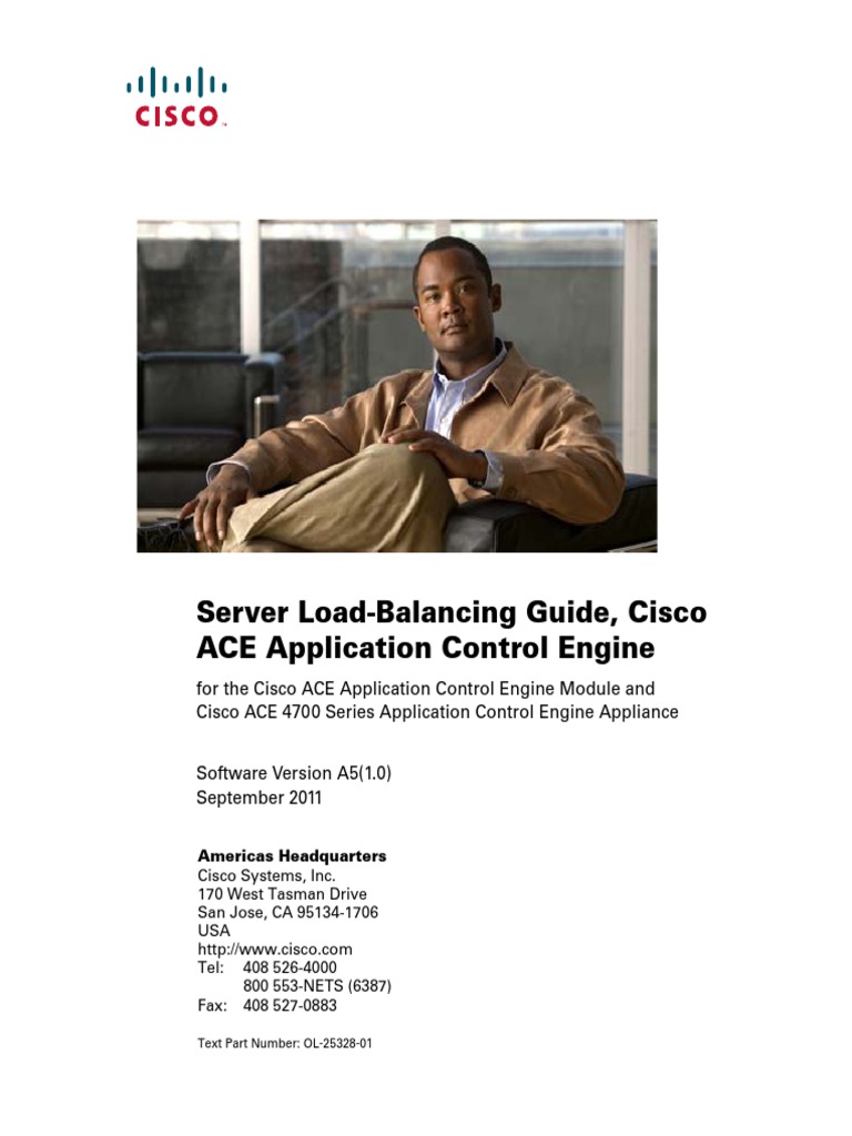 Server Load-Balancing Guide, Cisco ACE Application Control Engine ...
