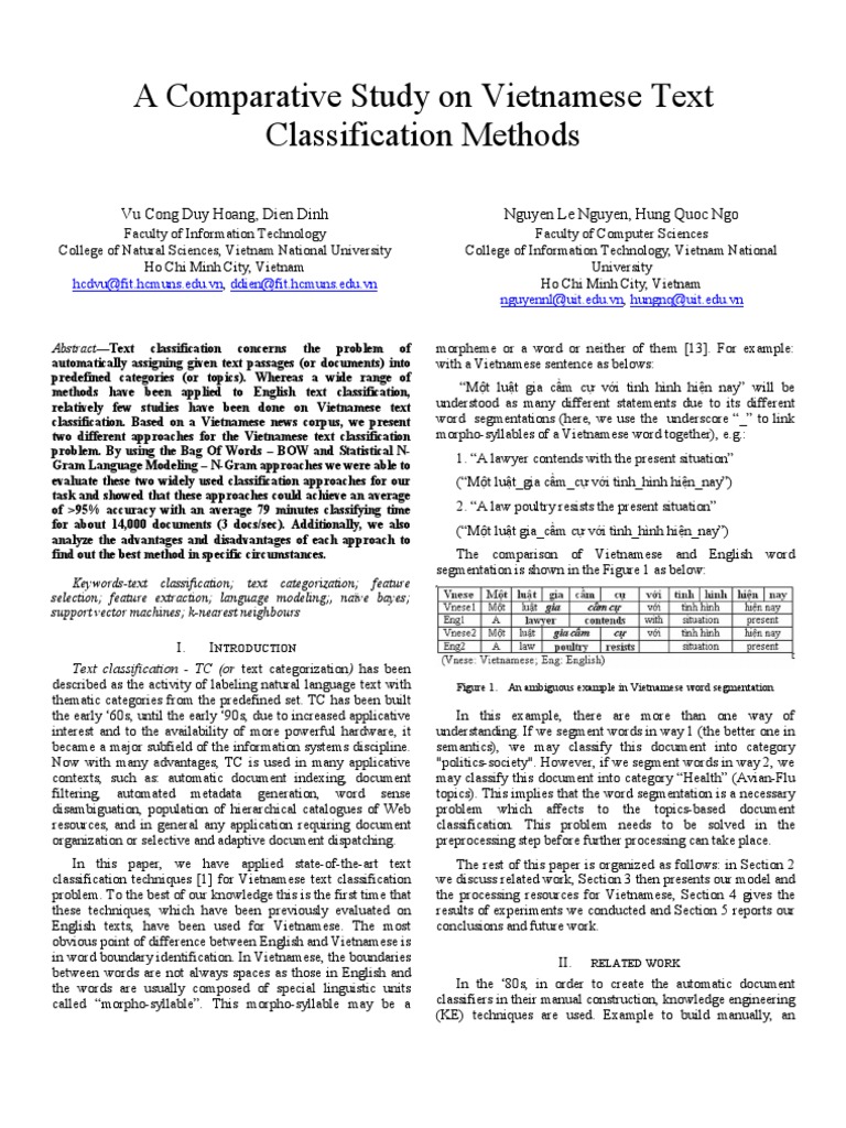 Download Vietnamese Text Clasification - DocShare.tips